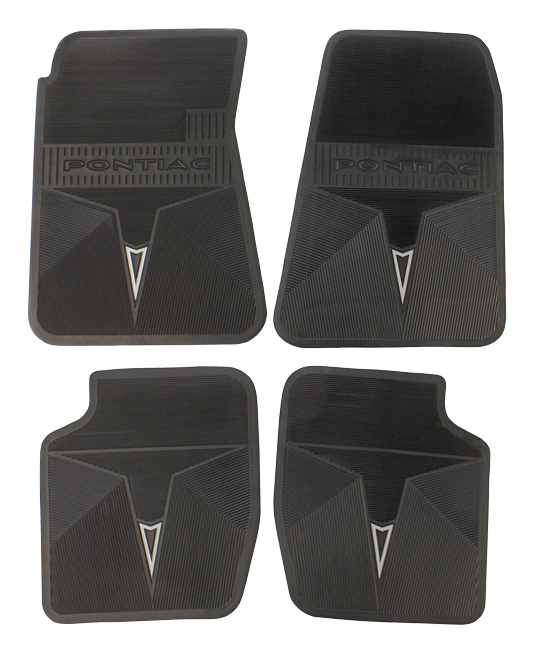 1966-72 LOOP PILE CARPETED FLOOR MATS WITH 6.5 LITRE LOGO, MANUAL ...