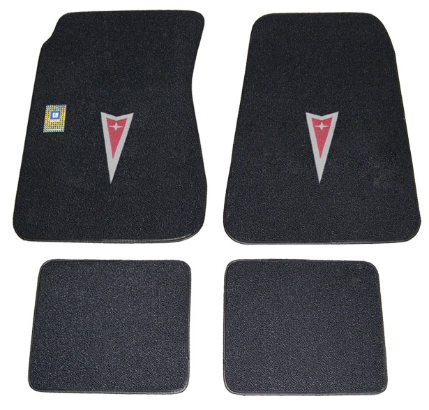 1966-72 LOOP PILE CARPETED FLOOR MATS WITH 6.5 LITRE LOGO, AUTOMATIC ...