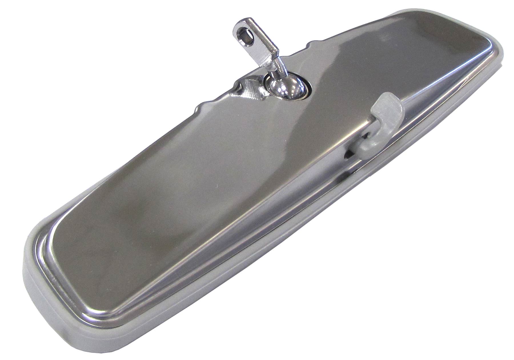 1967-1968 INSIDE STAINLESS STEEL TILT REAR VIEW MIRROR (10" MIRROR)W ...