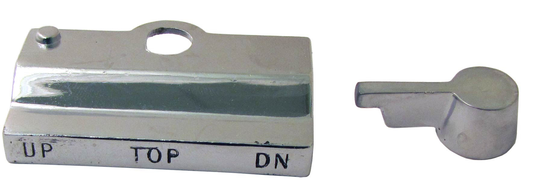 1966-1967 CONVERTIBLE TOP SWITCH BEZEL WITH HANDLE (RE)