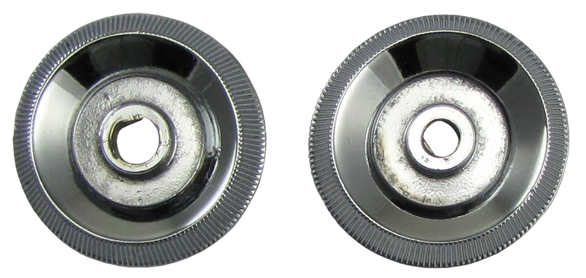 1964-65 DIE-CAST RADIO BEZELS.(PR)