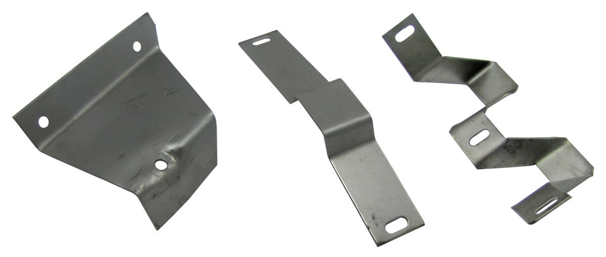 1968-1972 MANUAL TRANSMISSION CONSOLE MOUNTING BRACKETS (RE)