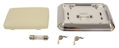 1968 COMPLETE DOME LAMP ASSEMBLY, EXC CVT