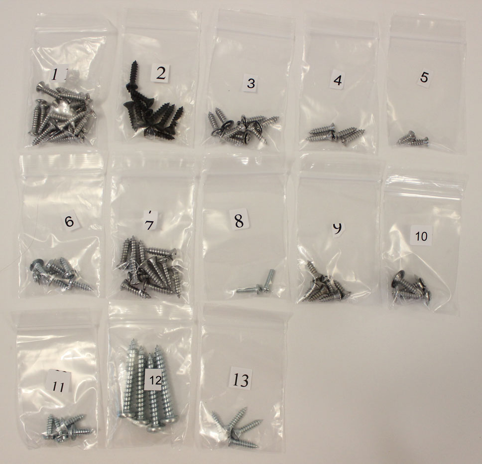 1966 MASTER INTERIOR HARDWARE KIT, CPE (RE)
