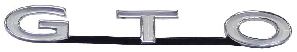 1972 GTO GRILLE EMBLEM WITH NUTS (RE)