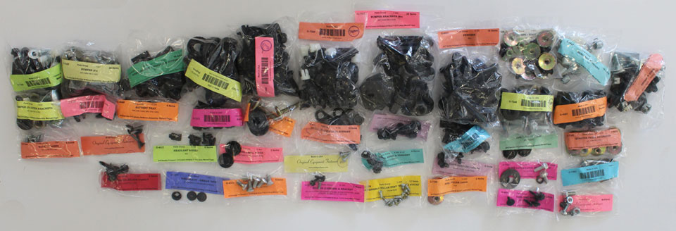 1964 GTO MASTER BODY HARDWARE KIT (RE)