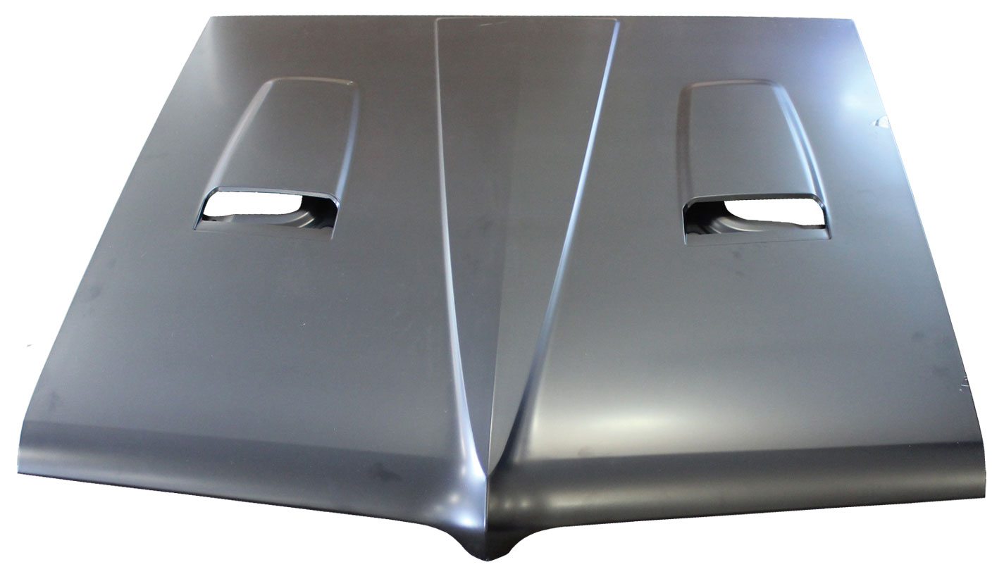1964 GTO STEEL HOOD WITHOUT INSERTS (RE)-SEE DETAILS.