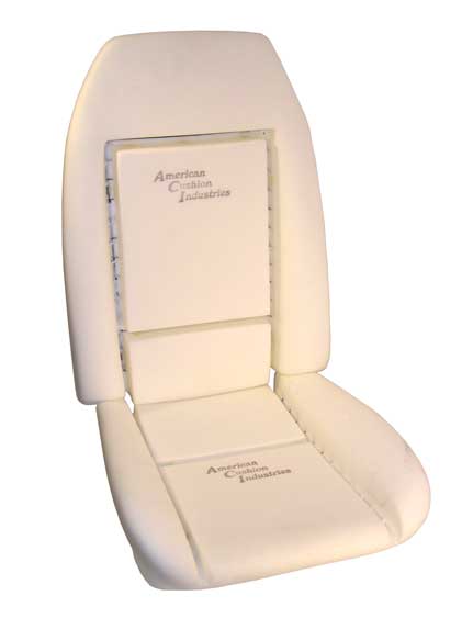 1978-1981 SINGLE BUCKET SEAT PADDING, CUSTOM INTERIOR (RE)