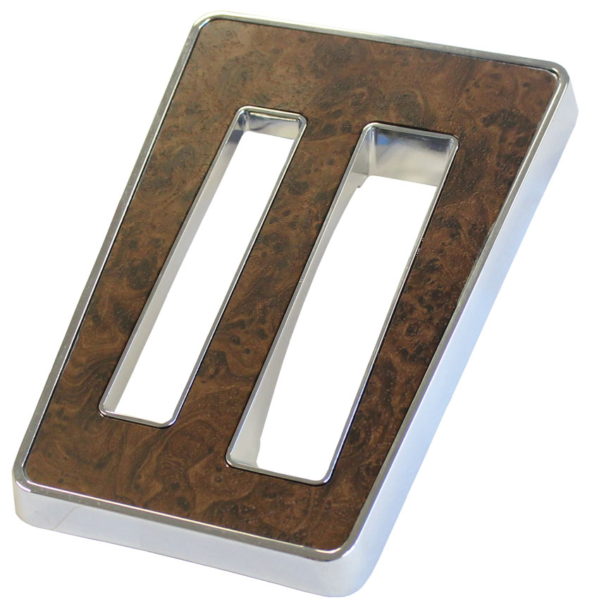 1969 CONSOLE SHIFTER PLATE, 2-SPEED AT