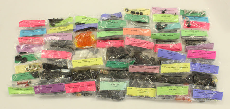 1979-81 MASTER BODY BOLT KIT, TRANS AM OR FORMULA (RE)