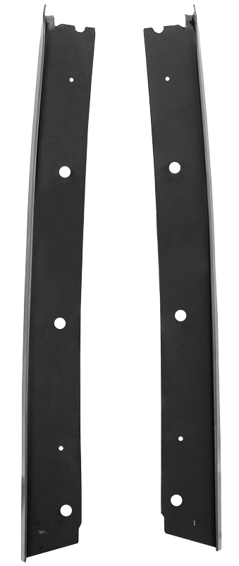 1967-69 WINDSHIELD PILLAR DRIP RAILS (RE)