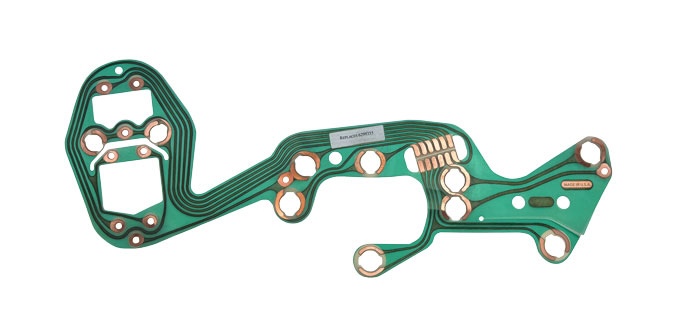 1969 PRINTED DASH CIRCUIT, WITH AUXILLIARY GAUGE PACKAGE (RE)