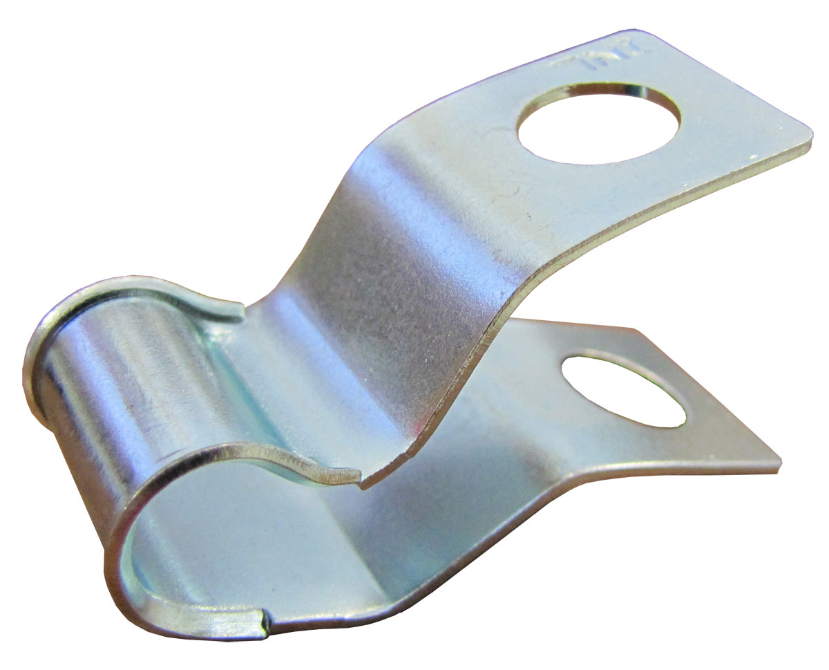 70-75 REAR BRAKE LINE TO AXLE CLIP(RE)
