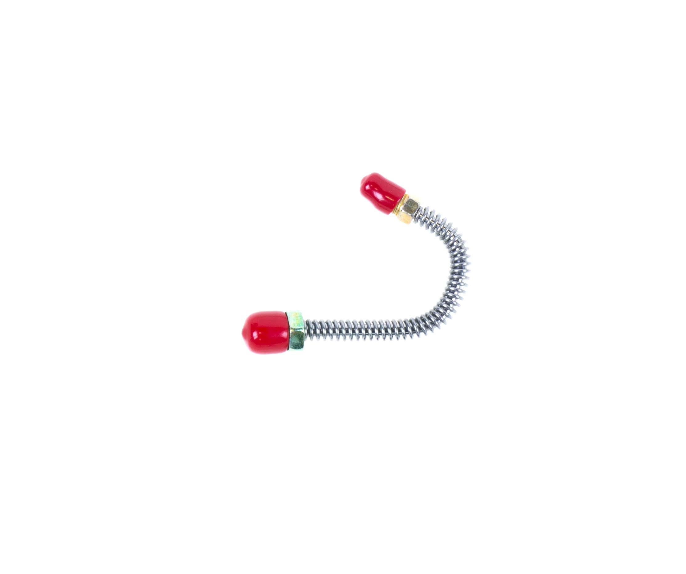 67-68 FRONT DISC CALIPER LINES,LH OEM STEEL WI. 1/2 20 CALIPER FITTING