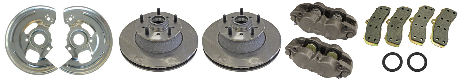 1967-1968 FRONT DISC BRAKE PADS , SET (AP)