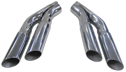 72 GTO CHROME SPLITTERS, PR