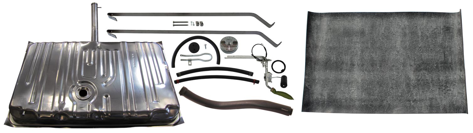 1969 GAS TANK KIT WITH 1/4" VAPOR LINE, 3/8", STAINLESS STEEL, PLEASE ...