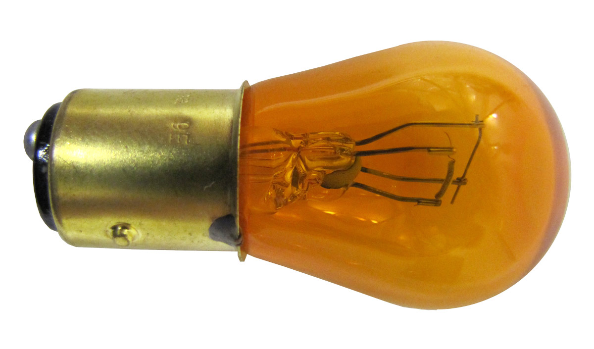 #1157A AMBER LIGHT BULB(EA) 1965-1972 PARKING LIGHT BULB