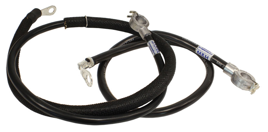 1971 SPRING RING BATTERY CABLES, SET, 455 HO (RE)