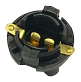 INST PANEL BULB SOCKET FOR 5/8" HOLE