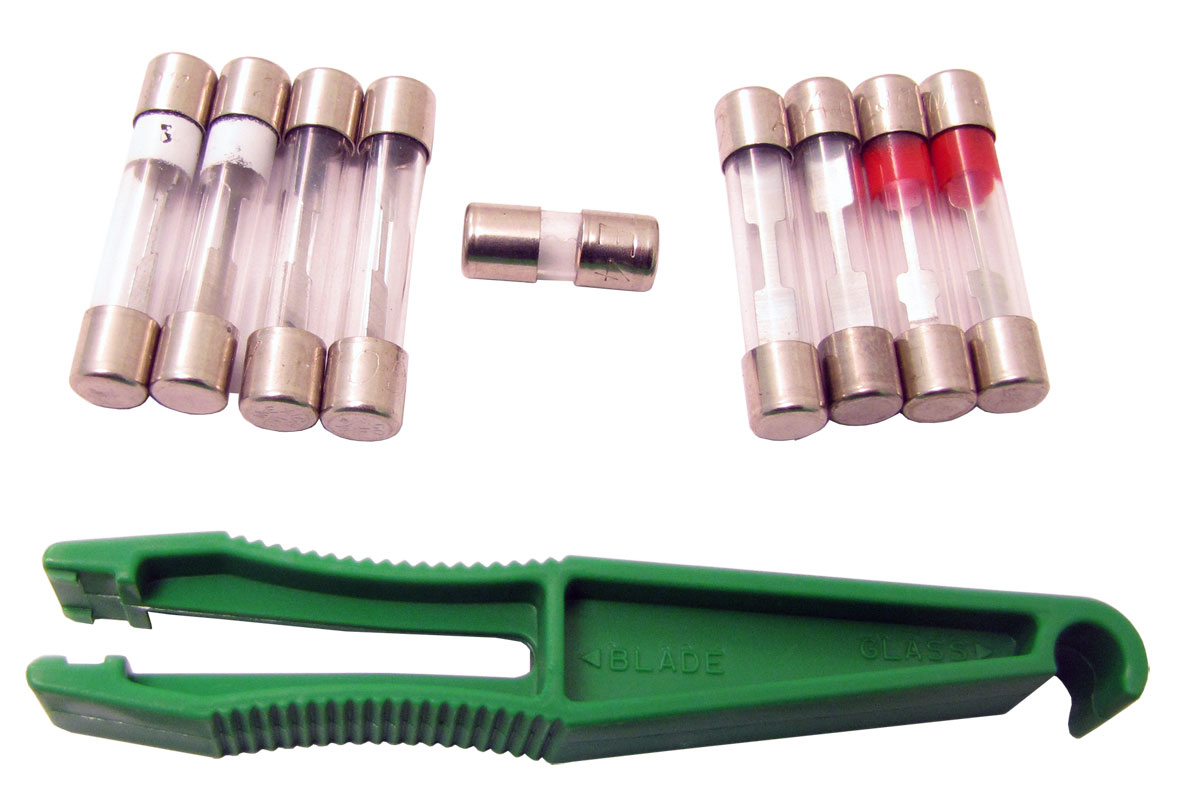 68-72 CORRECT COLOR FUSE KIT WITH PULLER(RE)