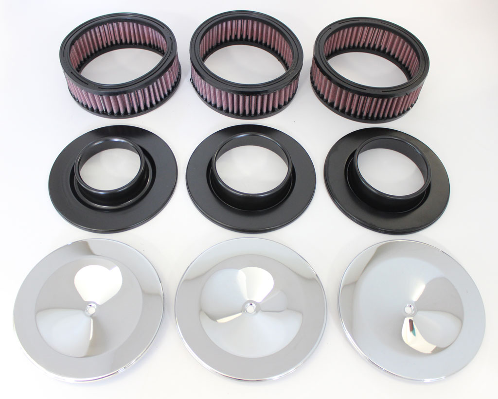 66 3X2 AIR CLEANER SET W/MAX HIGH FLOW ELEMENTS(AP)
