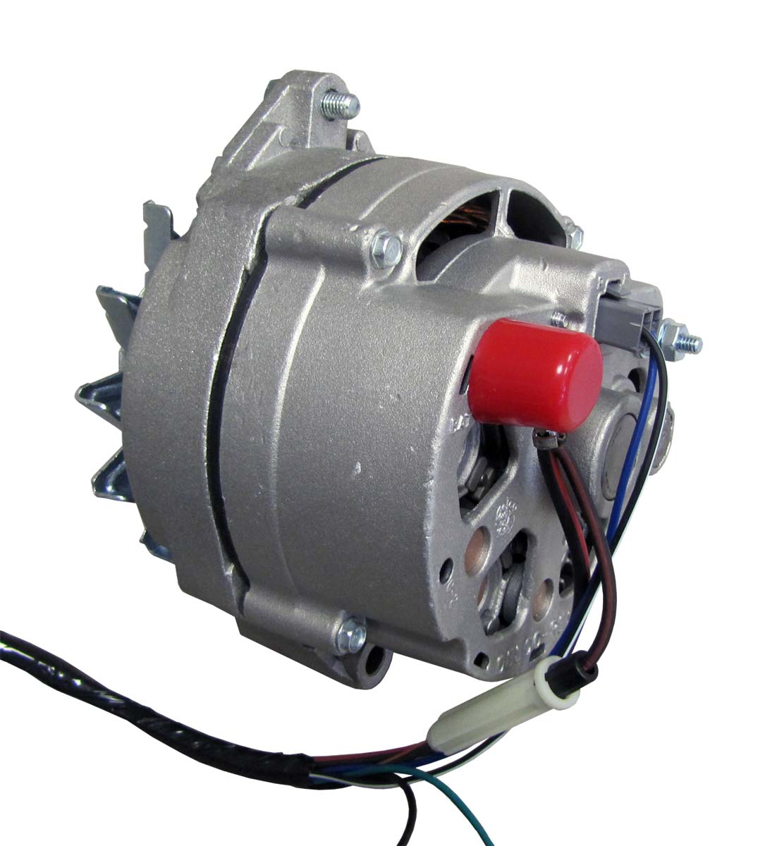 1967-1975 RED PLASTIC ALTERNATOR CAP (RE)