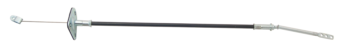 66-67 THROTTLE CABLE, ALL V8 EXCEPT QUADRAJET(RE) **THIS CABLE MAY BE ...