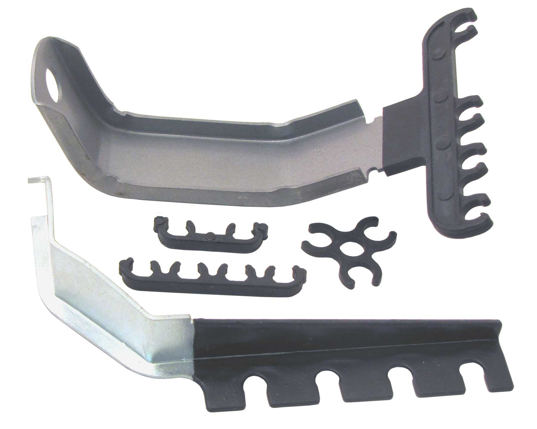 1964 WIRE LOOM BRACKETS & RETAINERS, 2&4 BBL