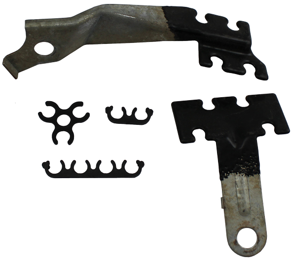 1965 SPARK PLUG WIRE LOOM BRACKETS AND RETAINERS (RE) *SEE NOTE*