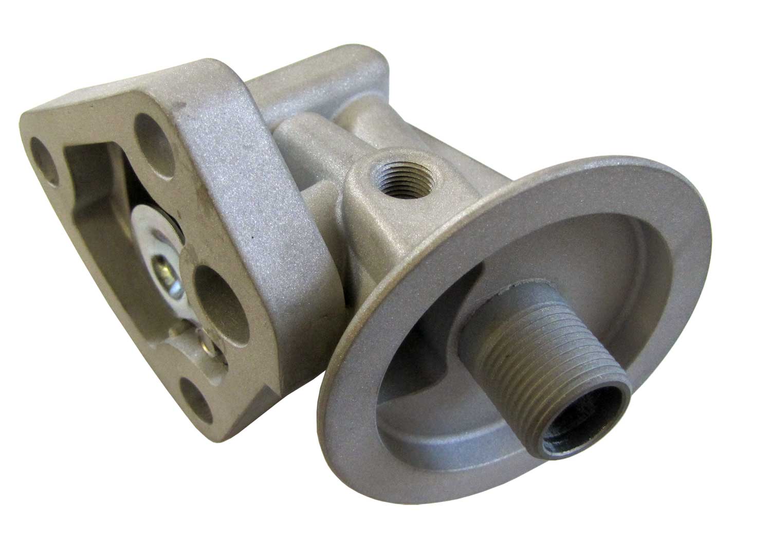 1964-77 OIL FILTER HOUSING, ALL PONT V8 EXCEPT 301(RP)