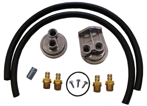 V8 REMOTE OIL FILTER KIT (AP)