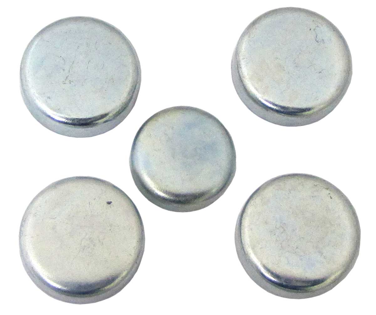 1967-81 CYLINDER HEAD STEEL FREEZE PLUG SET W/PONTIAC V8 (RE)