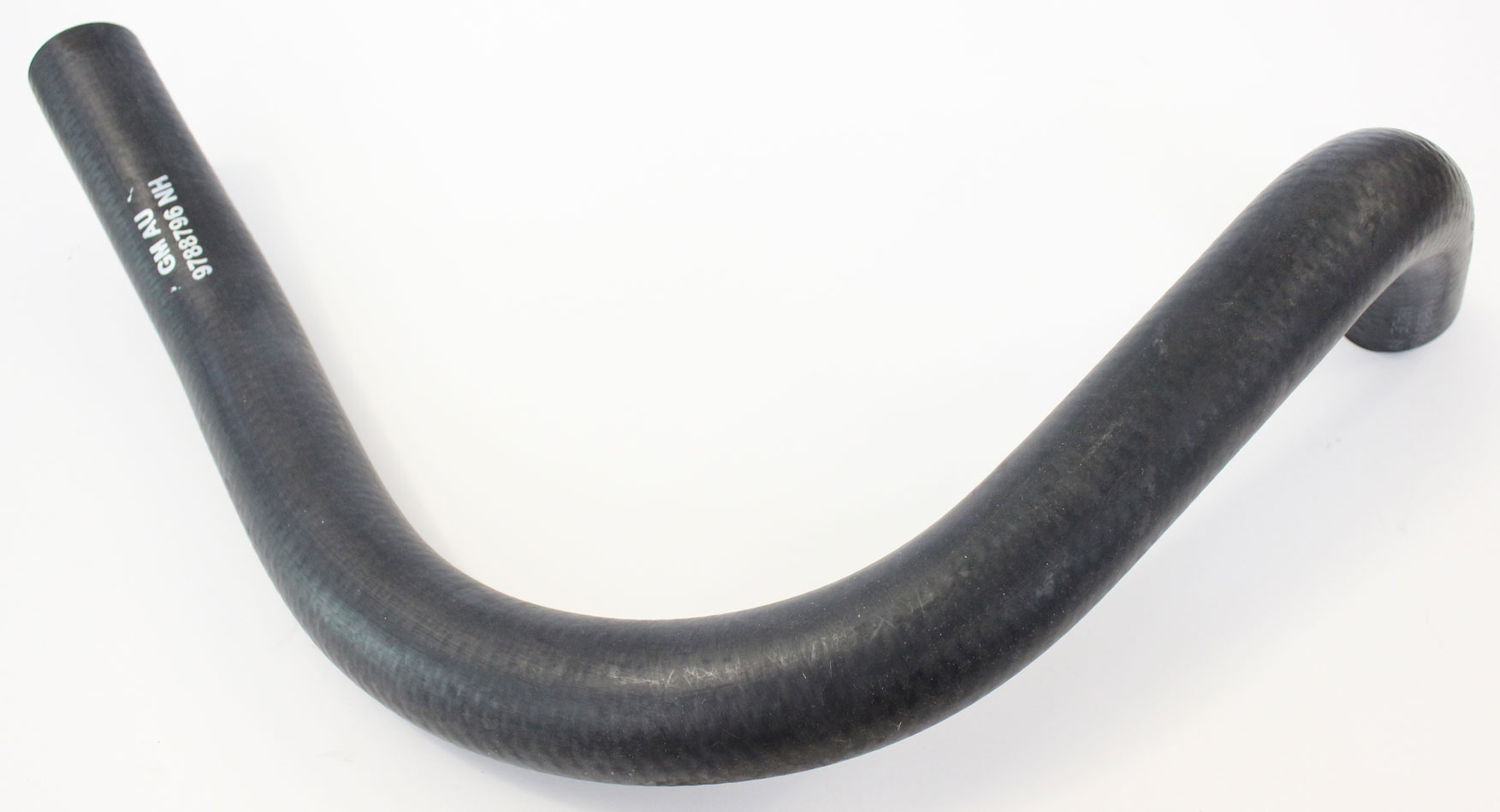 1967 UPPER RADIATOR HOSE, WITH POWER STEERING (P.N. 9788796) (AP)