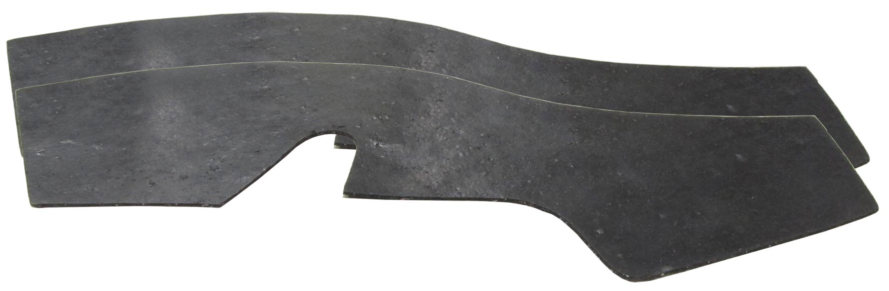 1968-1969 INNER FENDER SPLASH SEALS PAIR(A-BODY) (RE)