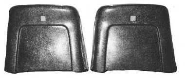 1971 BUCKET SEAT BACK PANELS, (PRICED PER PAIR) PEARL (M28) (RE)