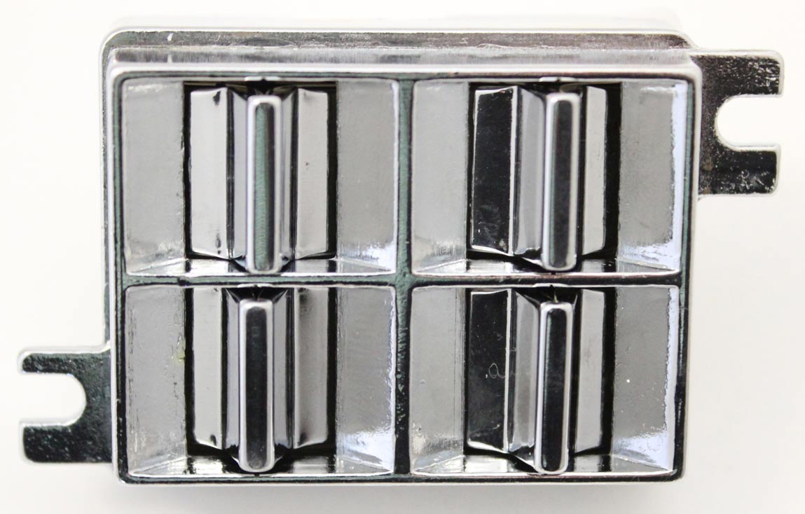 1969-72 POWER WINDOW SWITCH, 4-BUTTON-GP (RE)