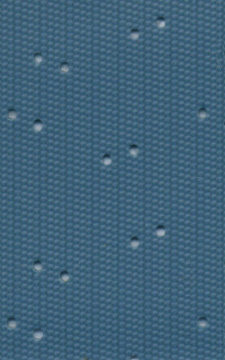 1965-67 PERFORATED PATTERN HEADLINER, 4 DOOR HARDTOP, MED BLUE (RE)