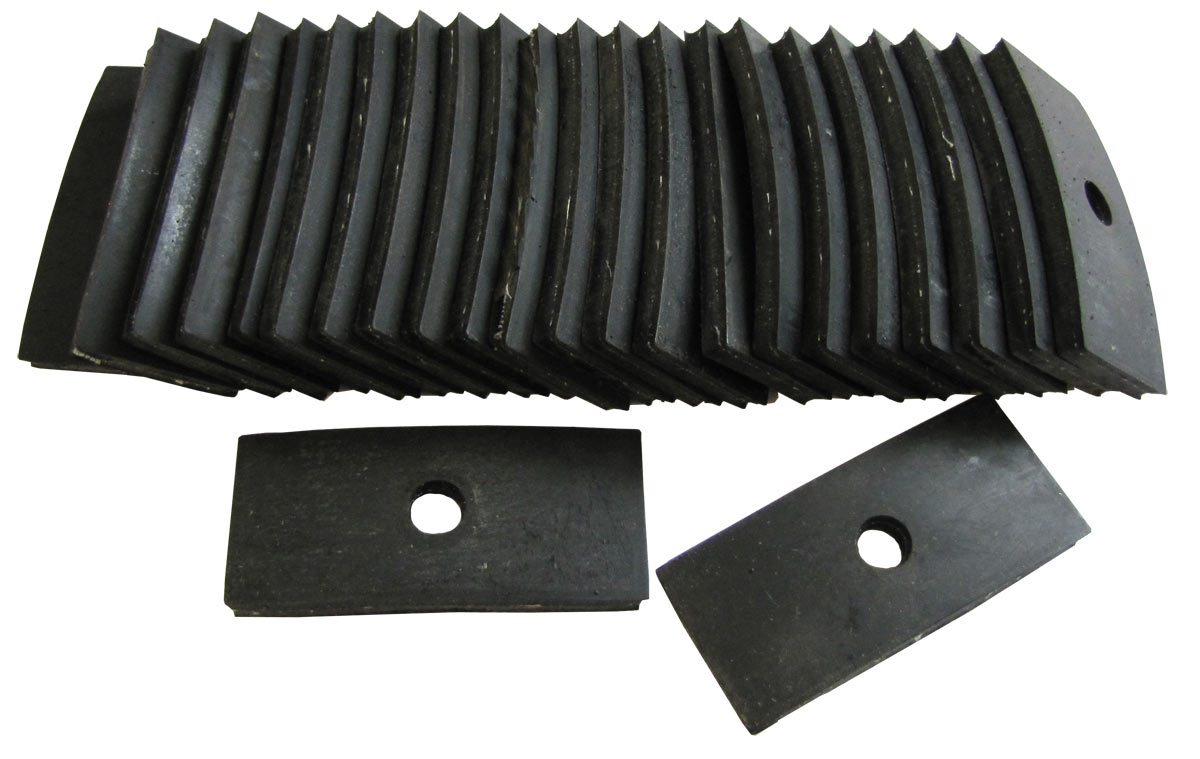 1958-1964 PINCH RAIL PADS, 24 PADS ,KIT (RE)