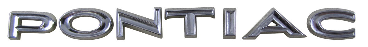 1966 CATALINA AND STAR CHIEF "PONTIAC" TAIL PANEL LETTERS