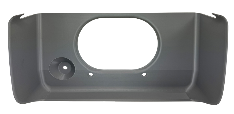 1969-70 GRAND PRIX REAR LICENSE PLATE POCKET (RE)