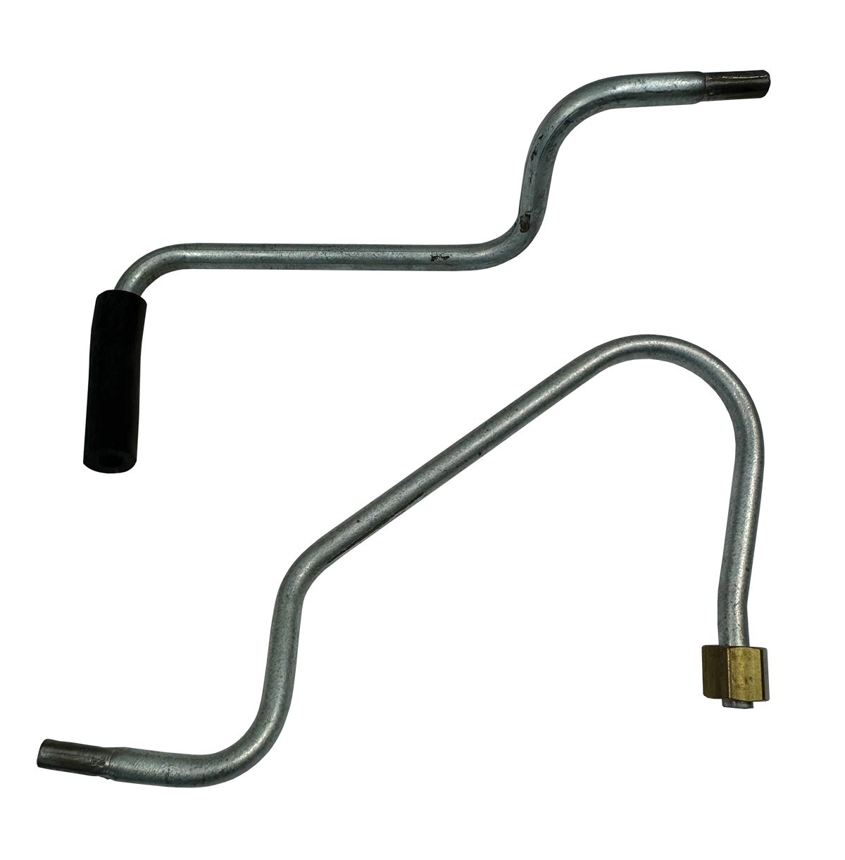 1961-1963 CHOKE LINES WITH SPACERS UNDER CARBURETOR, SET (RE)