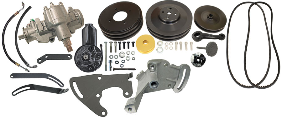 1968 GTO, LEMANS & TEMPEST COMPLETE POWER STEERING CONVERSION KIT ...