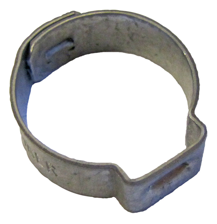 64-77 POWER STEERING RETURN HOSE CRIMP CLAMP (RE)