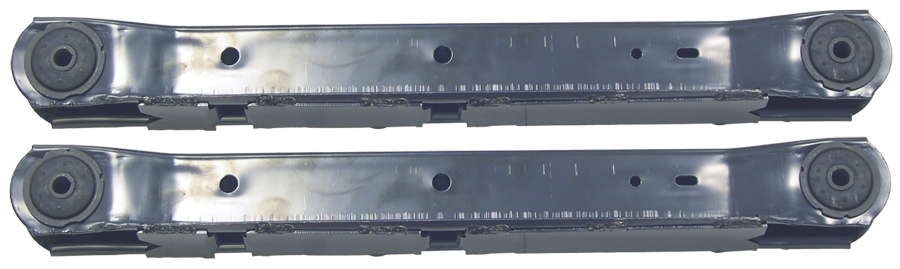 1964-72 BOXED REAR LWR CTRL ARMS, RUBBER, PAIR (RE)