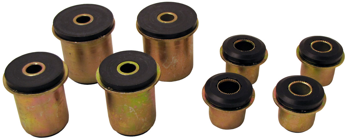 1970-1972 URETHANE FRONT CONTROL ARM BUSHINGS, 8 PIECES (AP)