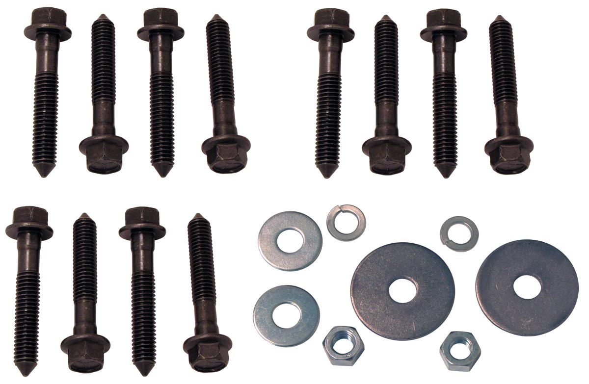 68-72 HT CORRECT BODY MOUNT & CORE SUPPORT HARDWARE KIT(RE)