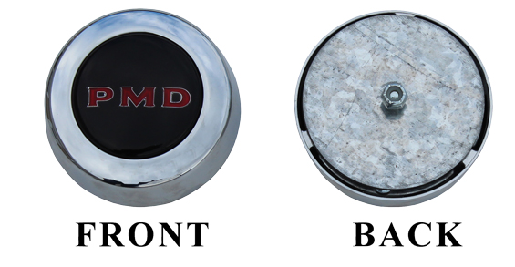 1967-1970 PMD (PONTIAC MOTOR DIVISION) RALLY II, CENTER CAP SET, BLACK ...