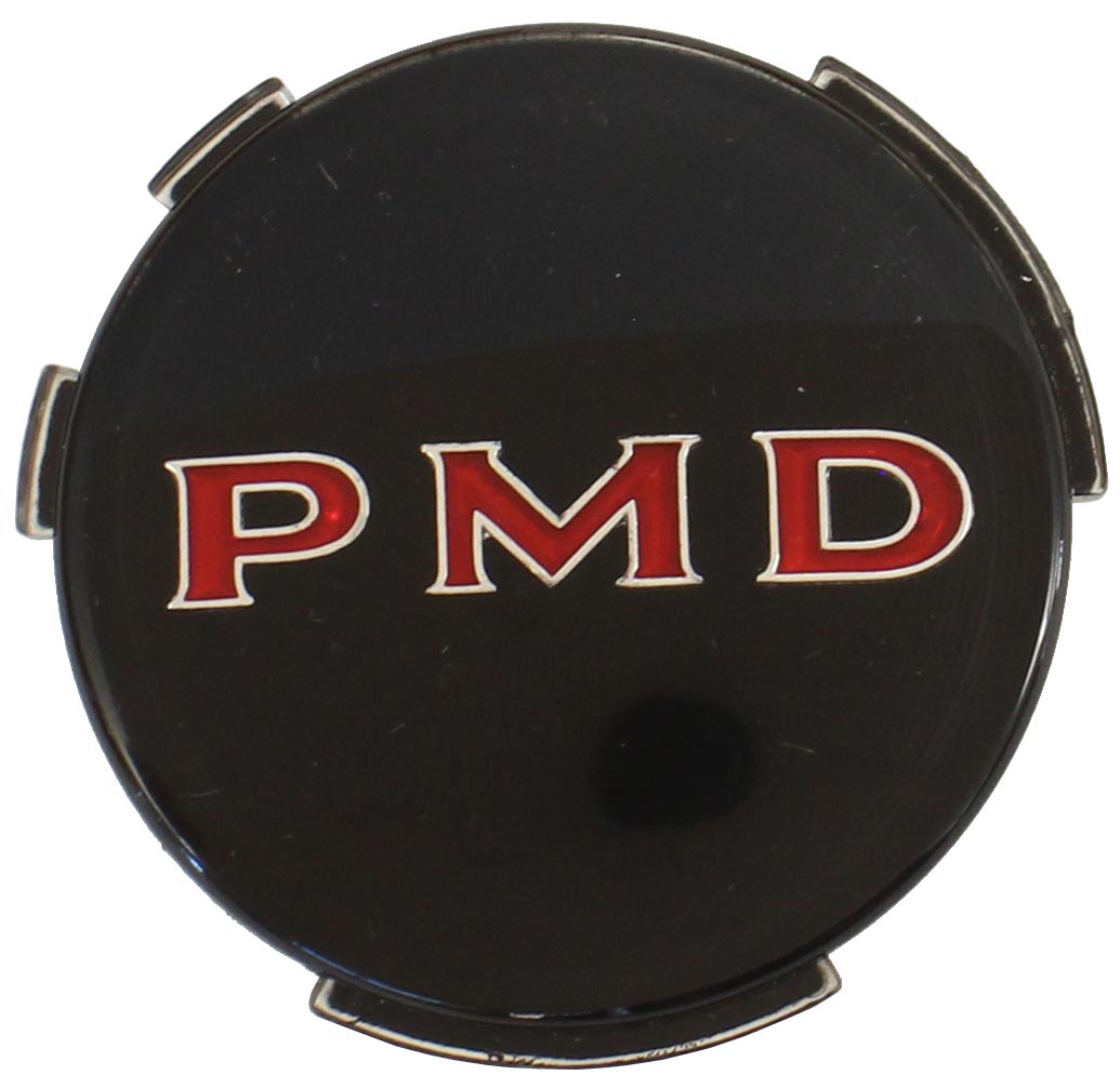 1967-1970 WHEELCOVER LUCITE CENTER, BLACK, PMD (PONTIAC MOTOR DIVISION ...