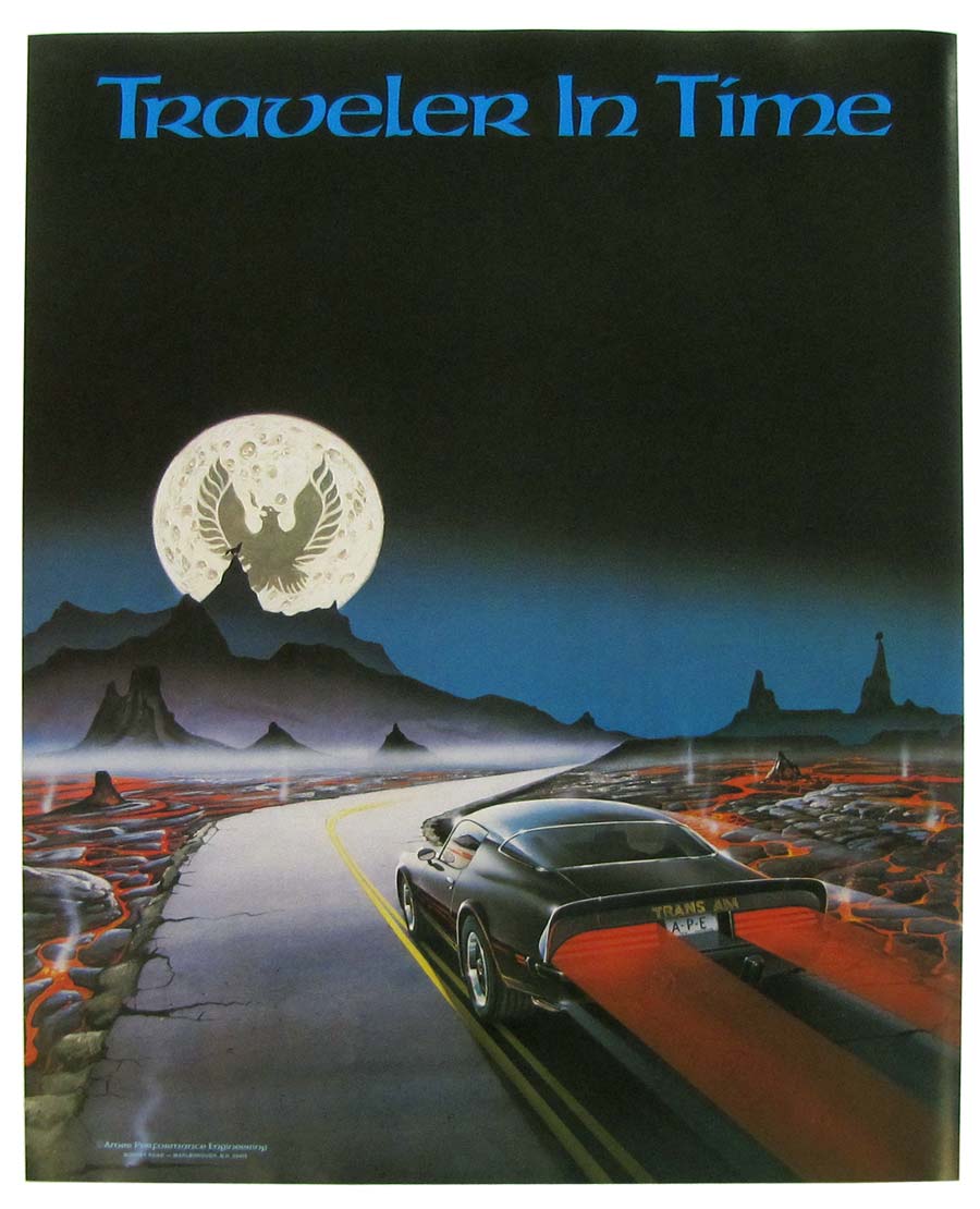 TRAVELER IN TIME POSTER 20 X 26" FULL COLOR